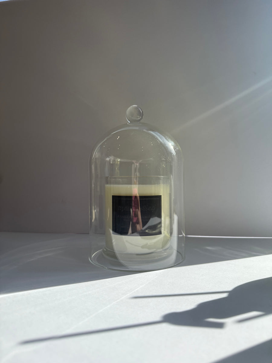 Glass Candle Cloche – Sparkle & Co Candle Collection